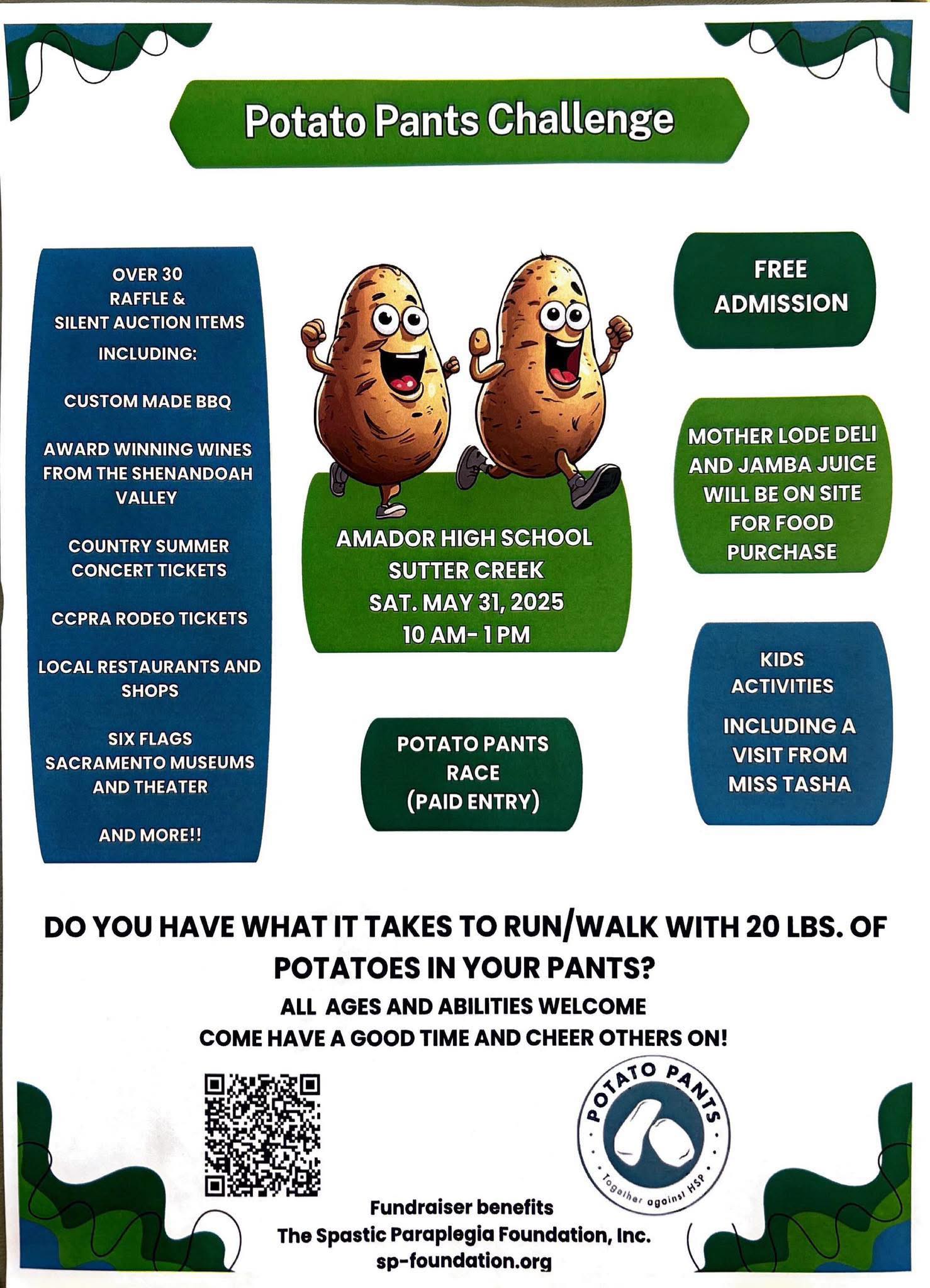 Potato Pants Challenge - Best Of Amador.com